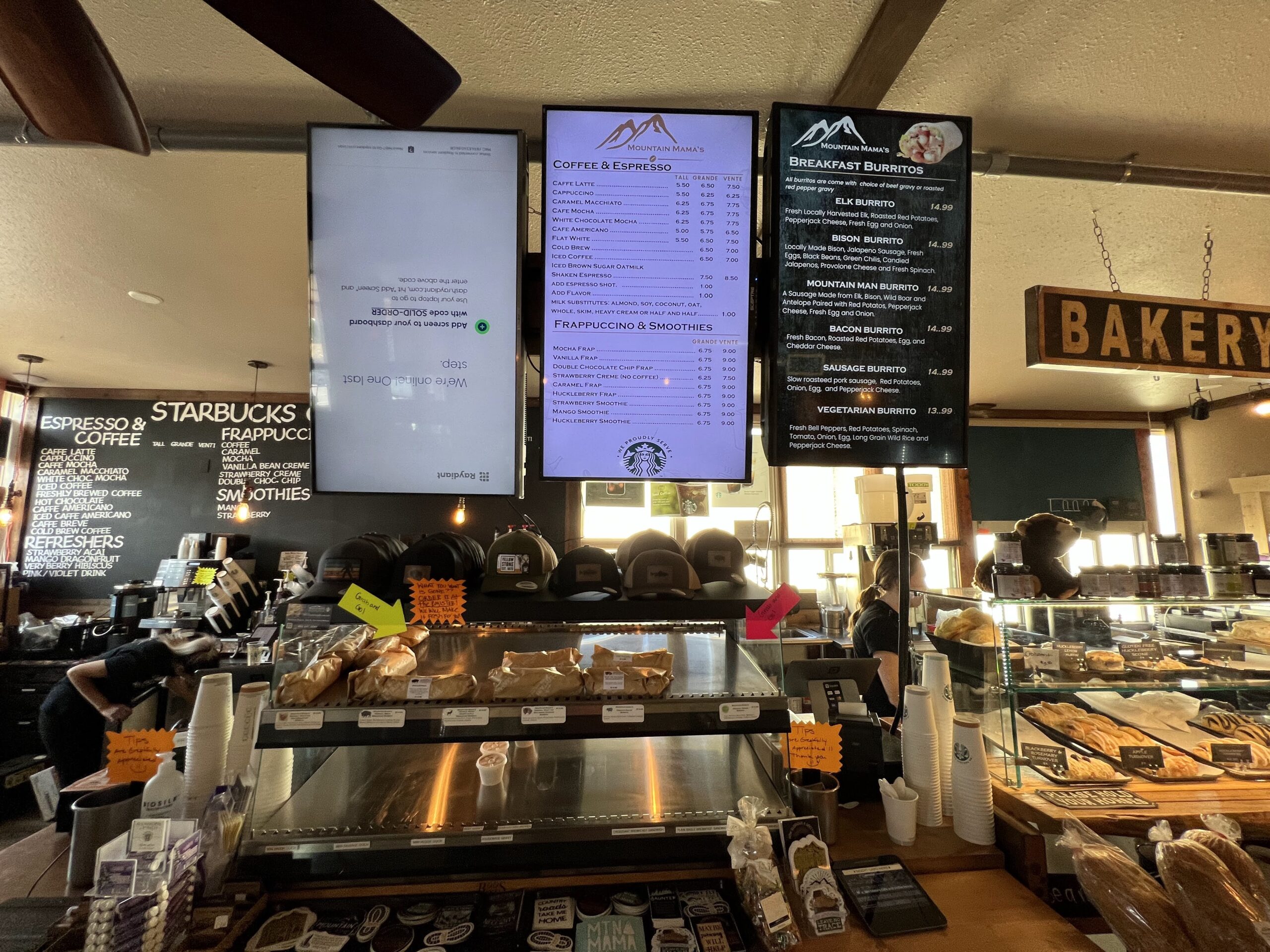 Mountain Mama's Bakery - Yellowstone