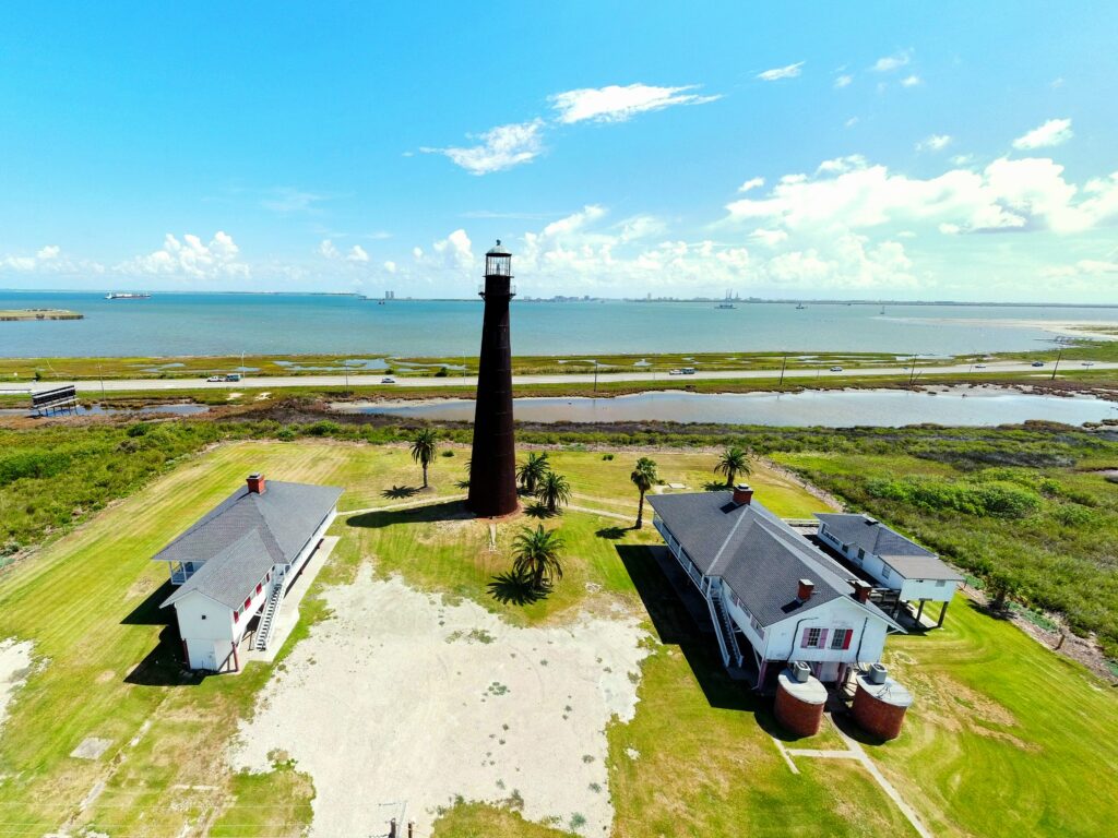 Point Bolivar Lighthouse - Bolivar Peninsula