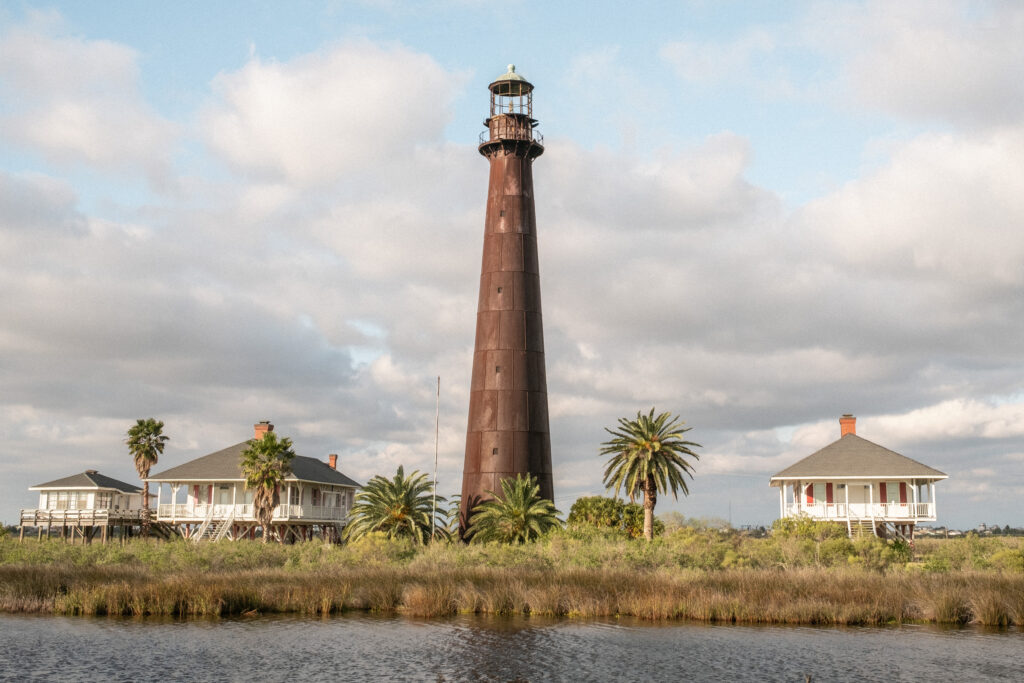 Point Bolivar Lighthouse - Bolivar Peninsula