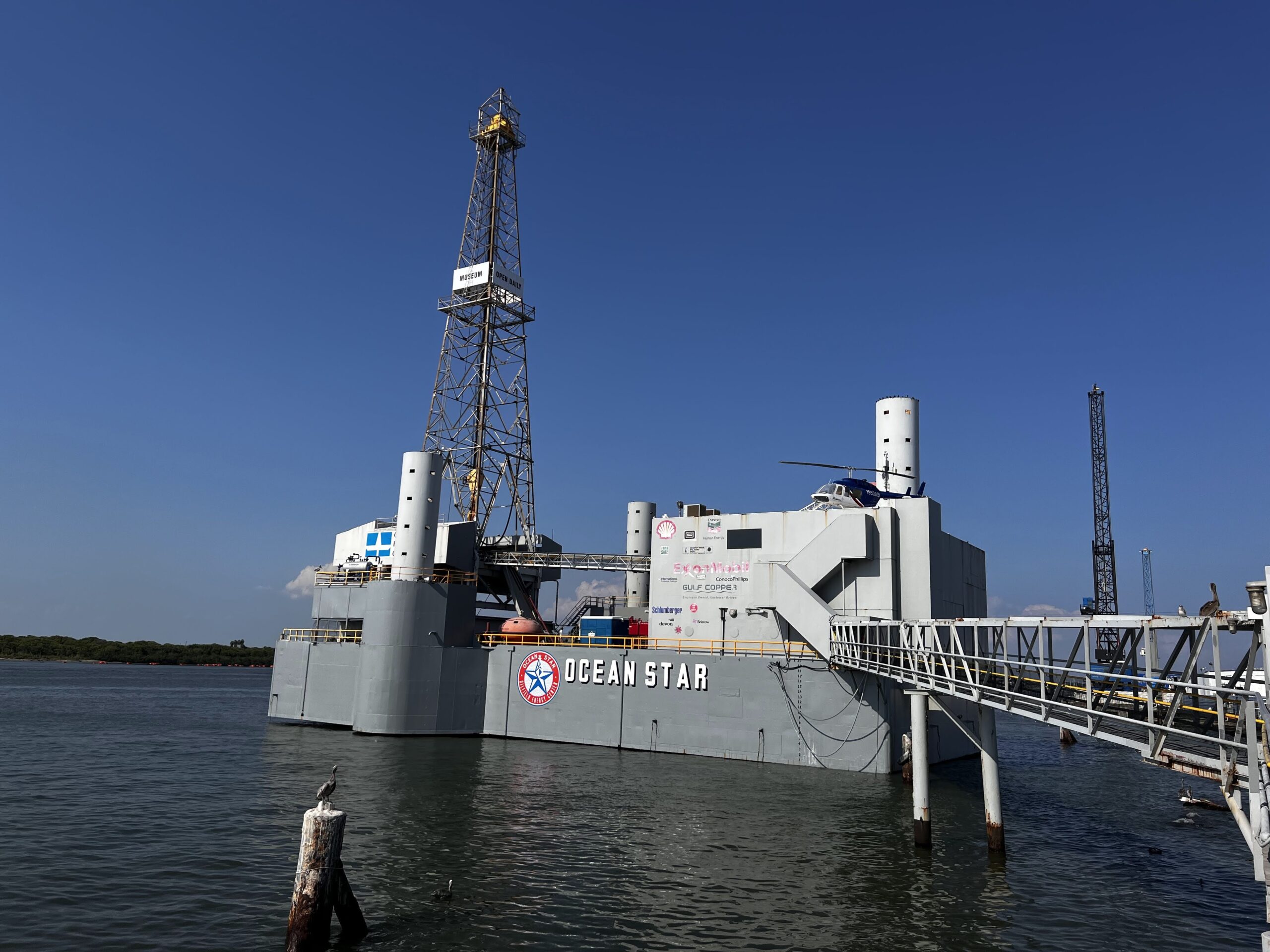 Ocean Star Offshore Drilling Rig and Museum - Bolivar Peninsula